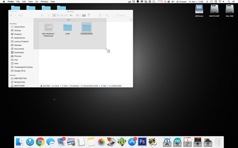 Tweaking4All.com - MacOS X - How to take Screenshots and add Annotations